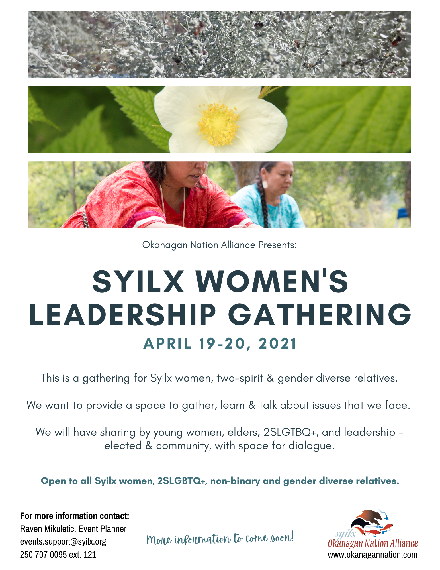 Syilx Women’s Leadership Gathering – Okanagan Nation Alliance