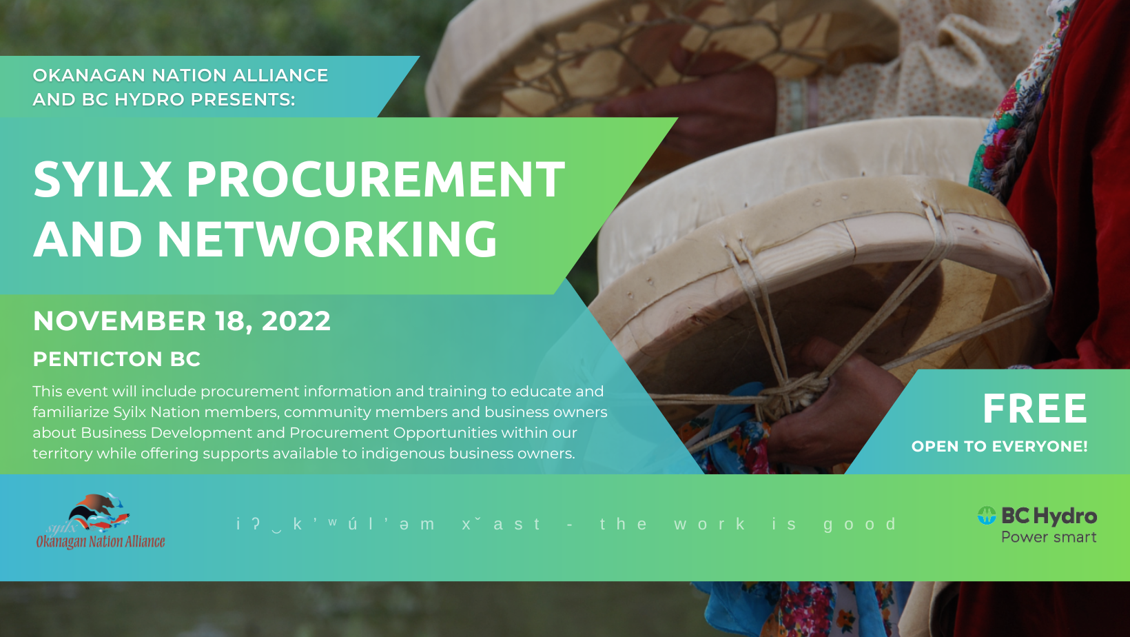 Syilx Procurement and Networking – Okanagan Nation Alliance